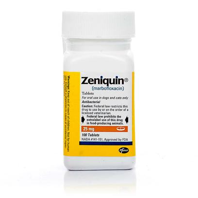 Zeniquin Antibiotic Tab For Dogs & Cats, Daily - PetCareRx