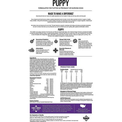 Buy Diamond Puppy Formula Dog Food Online | PetCareRx