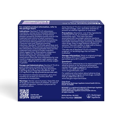 NexGard PLUS Chewables for Dogs Stops Fleas & Ticks in Dogs | PetCareRx