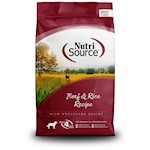 Buy NutriSource Beef & Brown Rice Recipe Dry Dog Food Online | PetCareRx