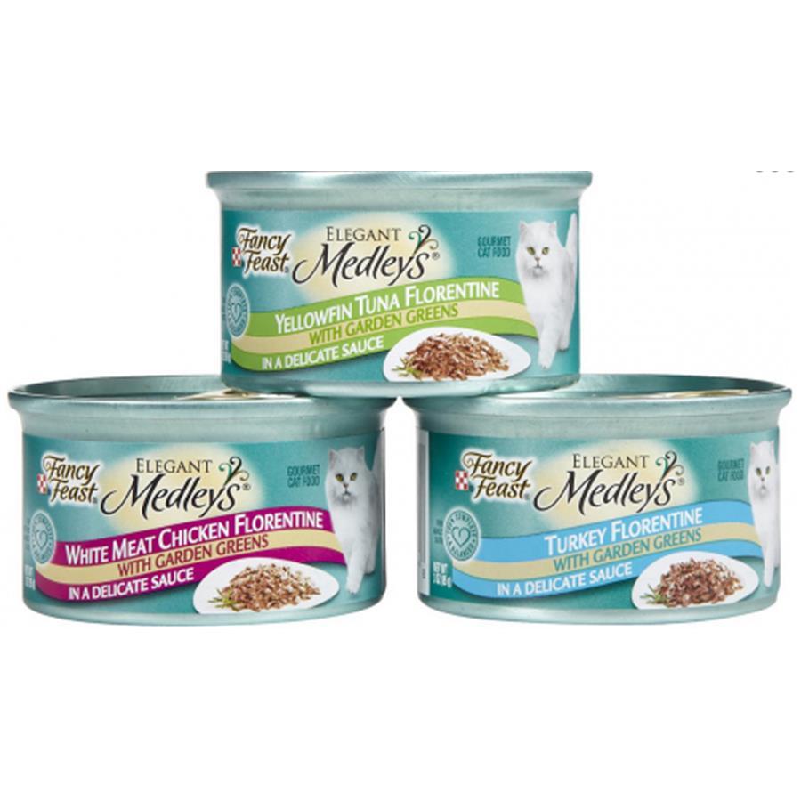 Premium Cat Food Fancy Feast Medleys Wet Cat Food - Florentine ...